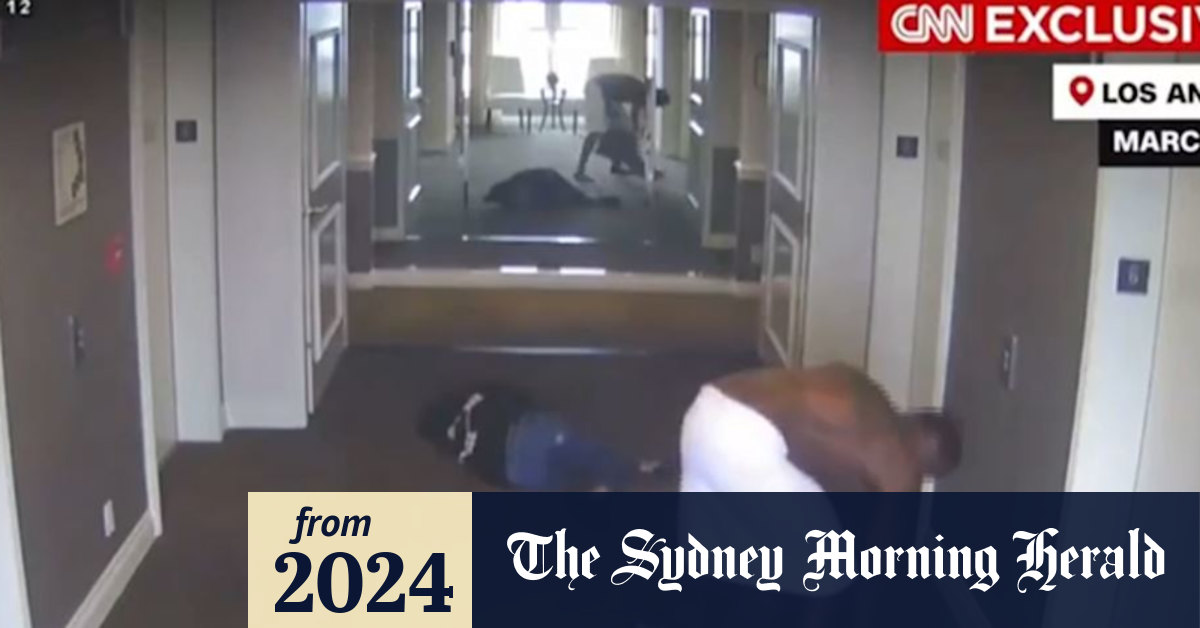 Video of Sean Diddy Combs beating Cassie in a hotel emerges